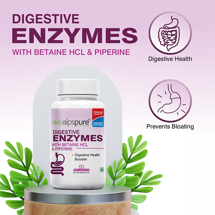 Digestive Enzymes -Complex of Multi-Enzyme Capsules – ALPSPURE ...